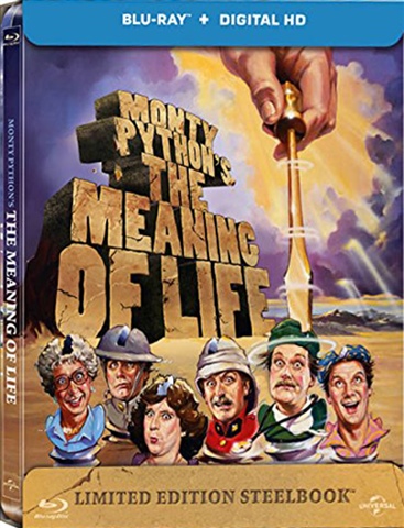 Monty Python's Meaning Of Life (15) 1983 - Limited Ed. Steelbook - CeX (UK): - Buy, Sell, Donate